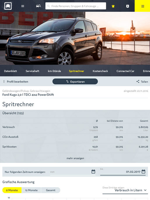 Digitales Serviceheft Ford